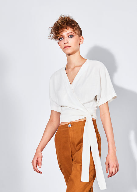 Cleo Wrap Top – daggandstacey